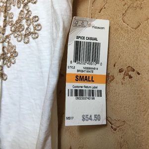 Charter Club | Tops | Nwt Charter Club Embroidered Top | Poshmark